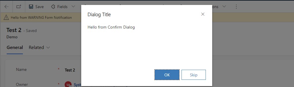 Showing Notifications from Frontend and their UX