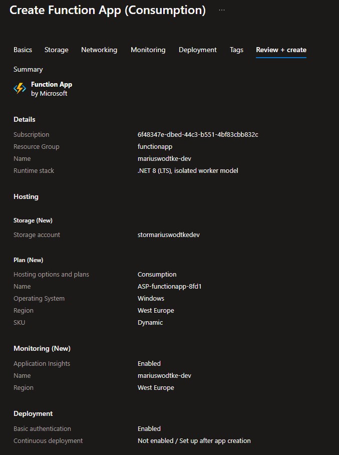 Service Bus 6 Processing Events With A Function